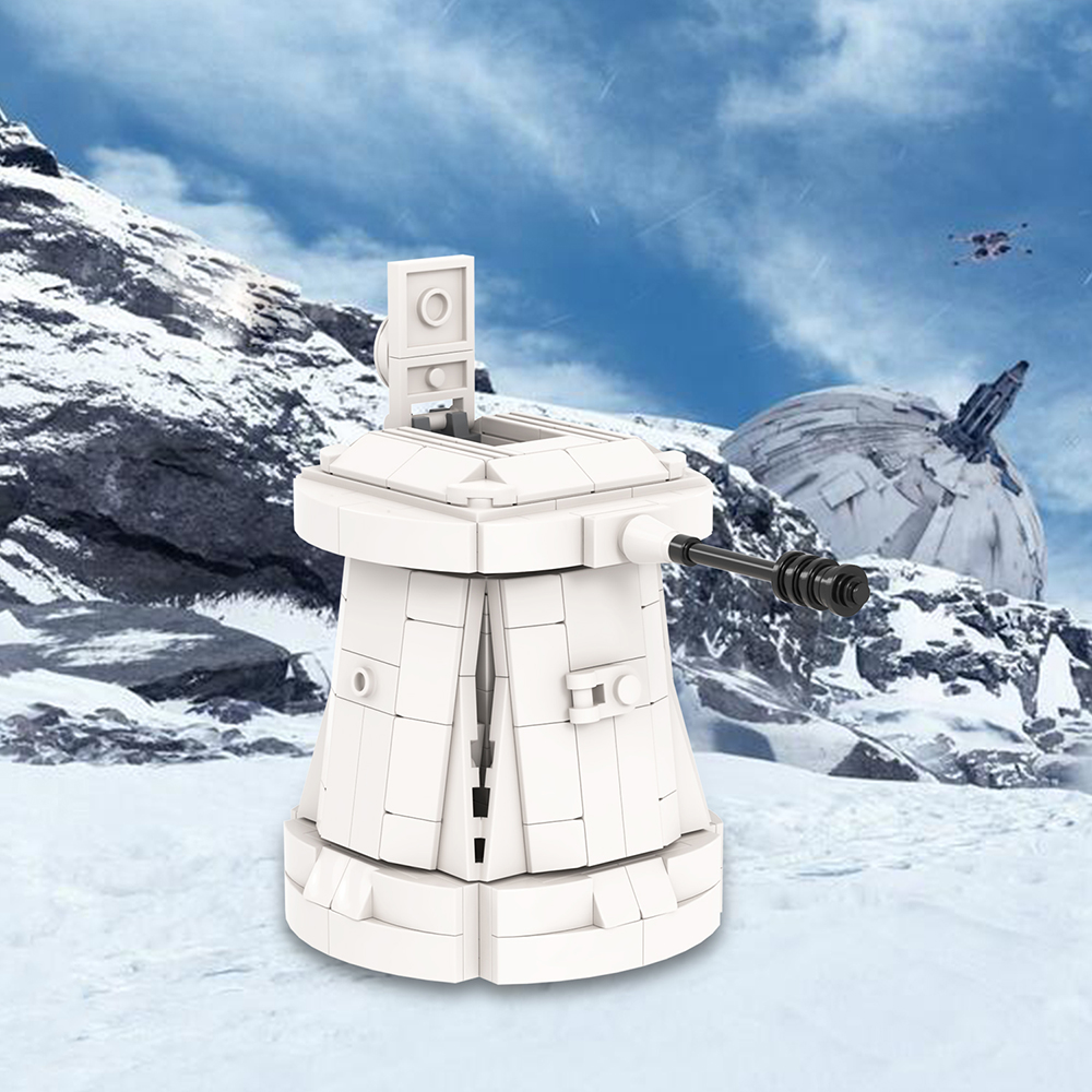 MOC2072 Star Wars DF.9 Anti-infantry Turret Cannon Weapon Buildig ...