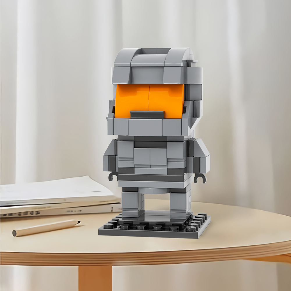 MOC1106 Creativity series Halo Sergeant brickheadz Building Blocks ...