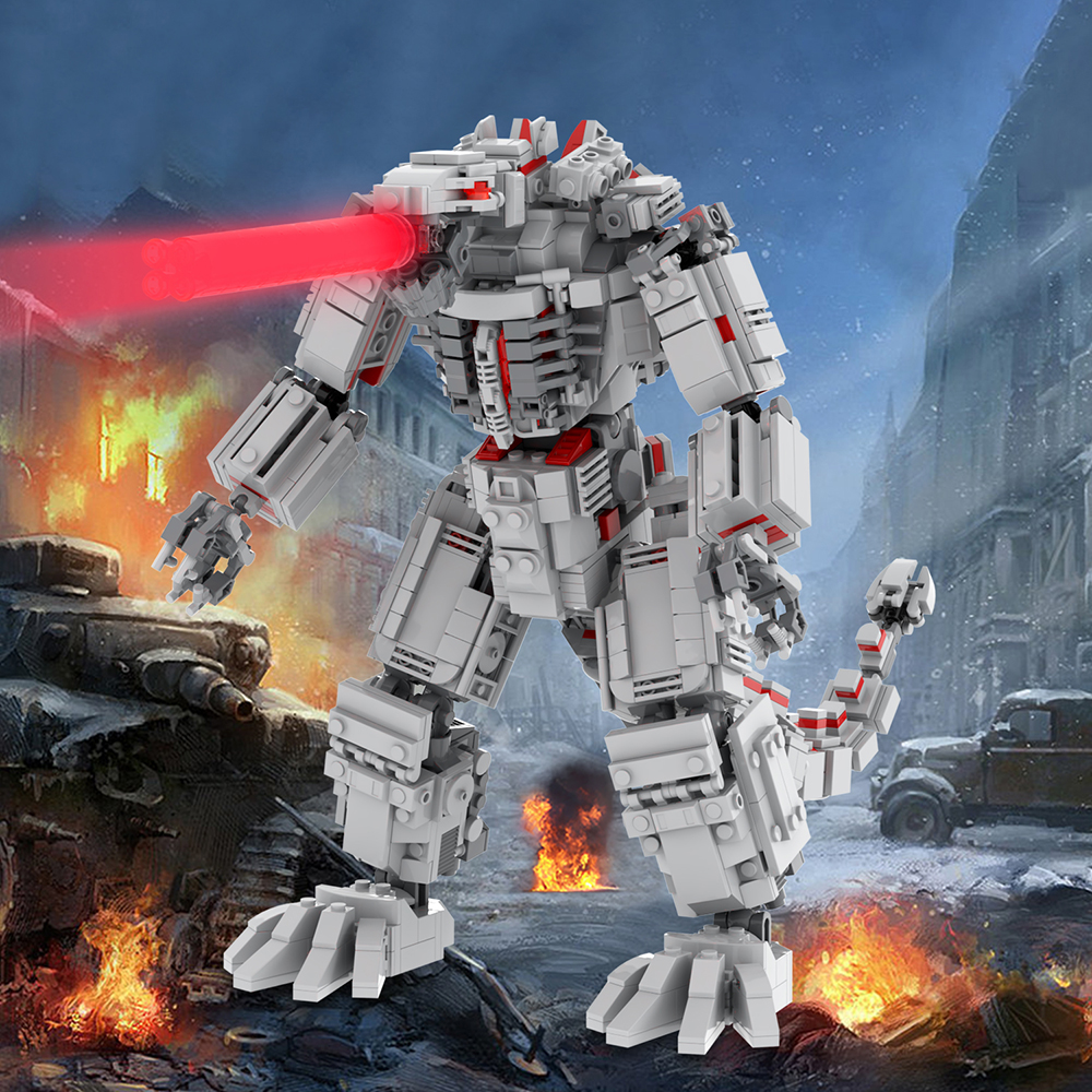 MOC1118 Creativity series Mechanical Godzilla Building Blocks Bricks ...