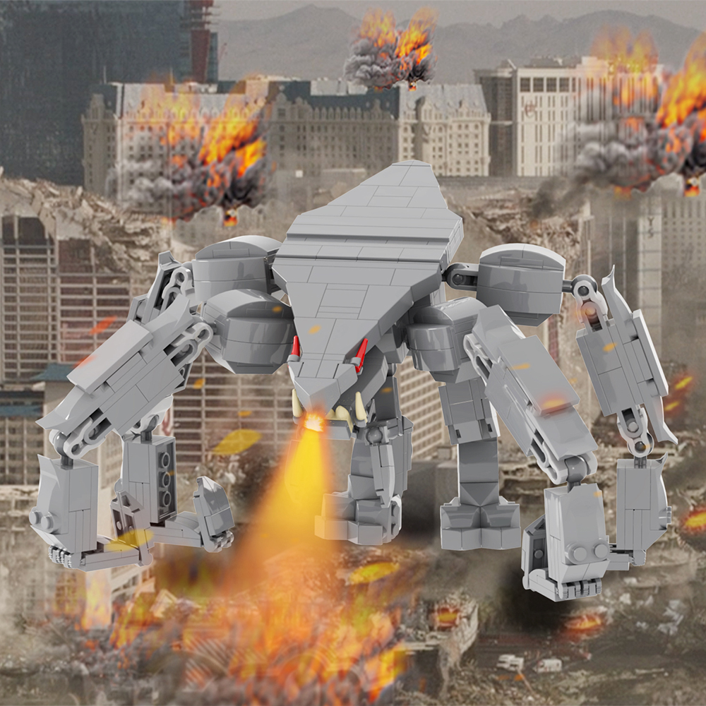 MOC1116 Creativity series Godzilla Movie Monster MUTO Building Blocks ...