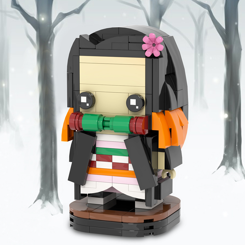 MOC1165 Creativity series Demon Slayer Kamado Nezuko brickheadz ...