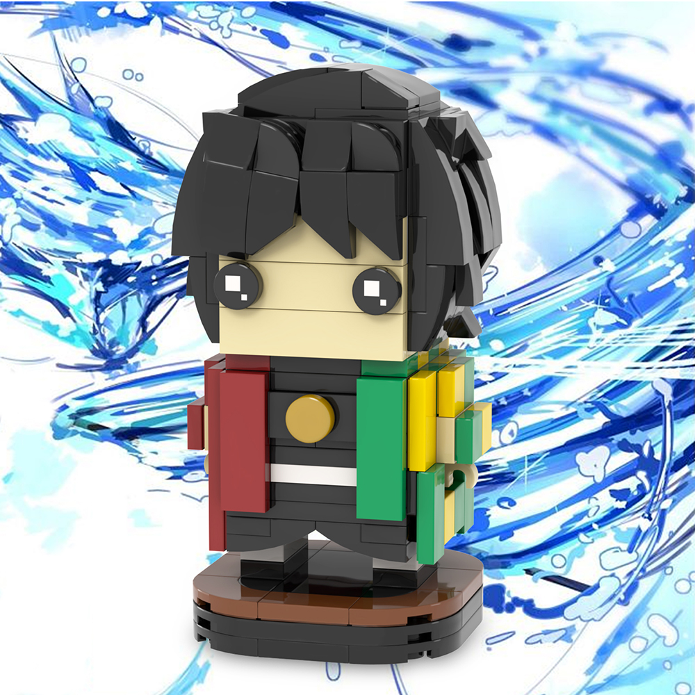 MOC1168 Creativity series Demon Slayer Tomioka Giyuu brickheadz ...