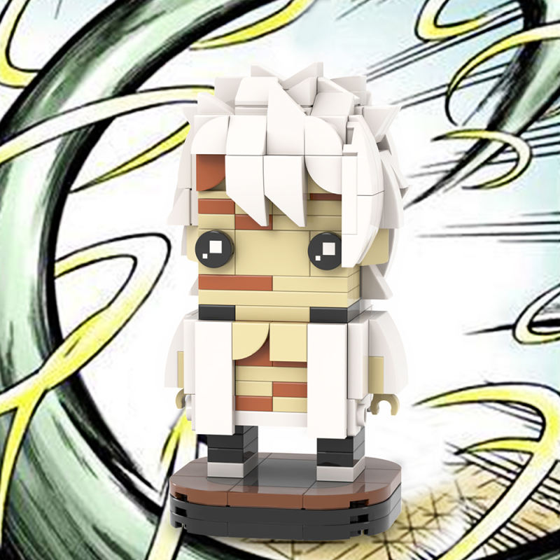MOC1174 Creativity series Demon Slayer Shinazugawa Sanemi brickheadz ...