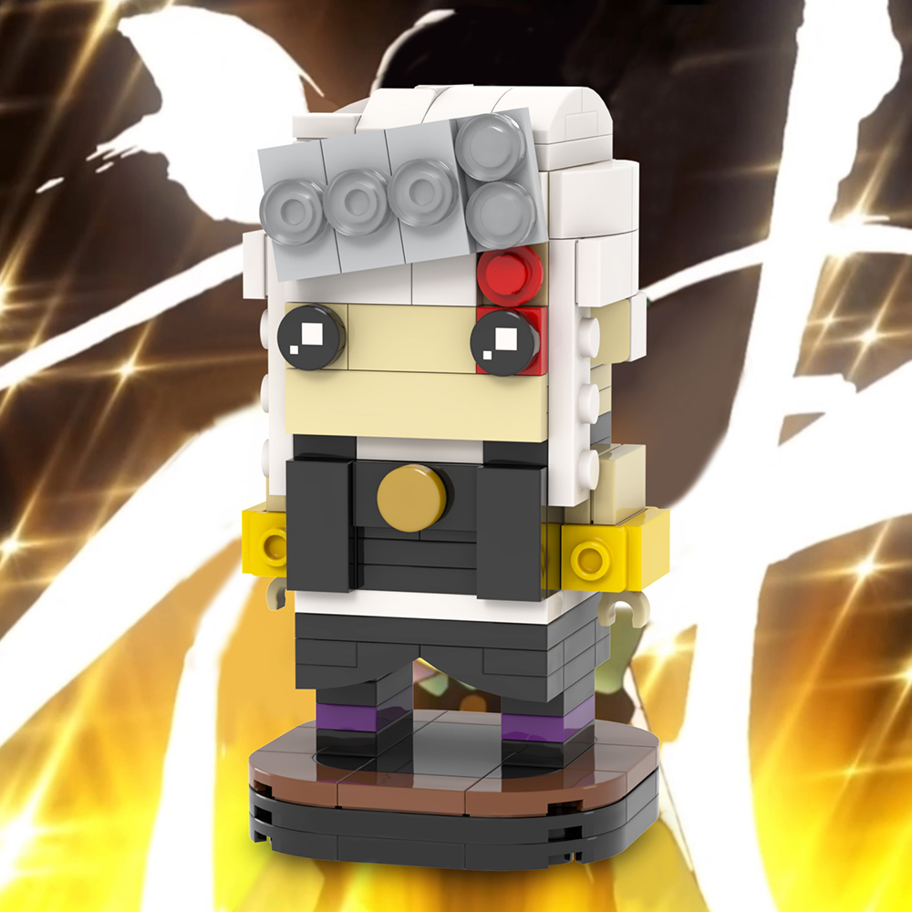 MOC1171 Creativity series Demon Slayer Uzui Tengen brickheadz Building ...