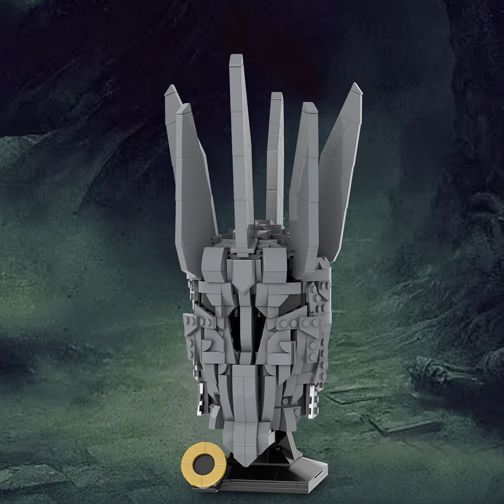 MOC1235 Creativity series The Ring Soren Head Model Building Blocks ...