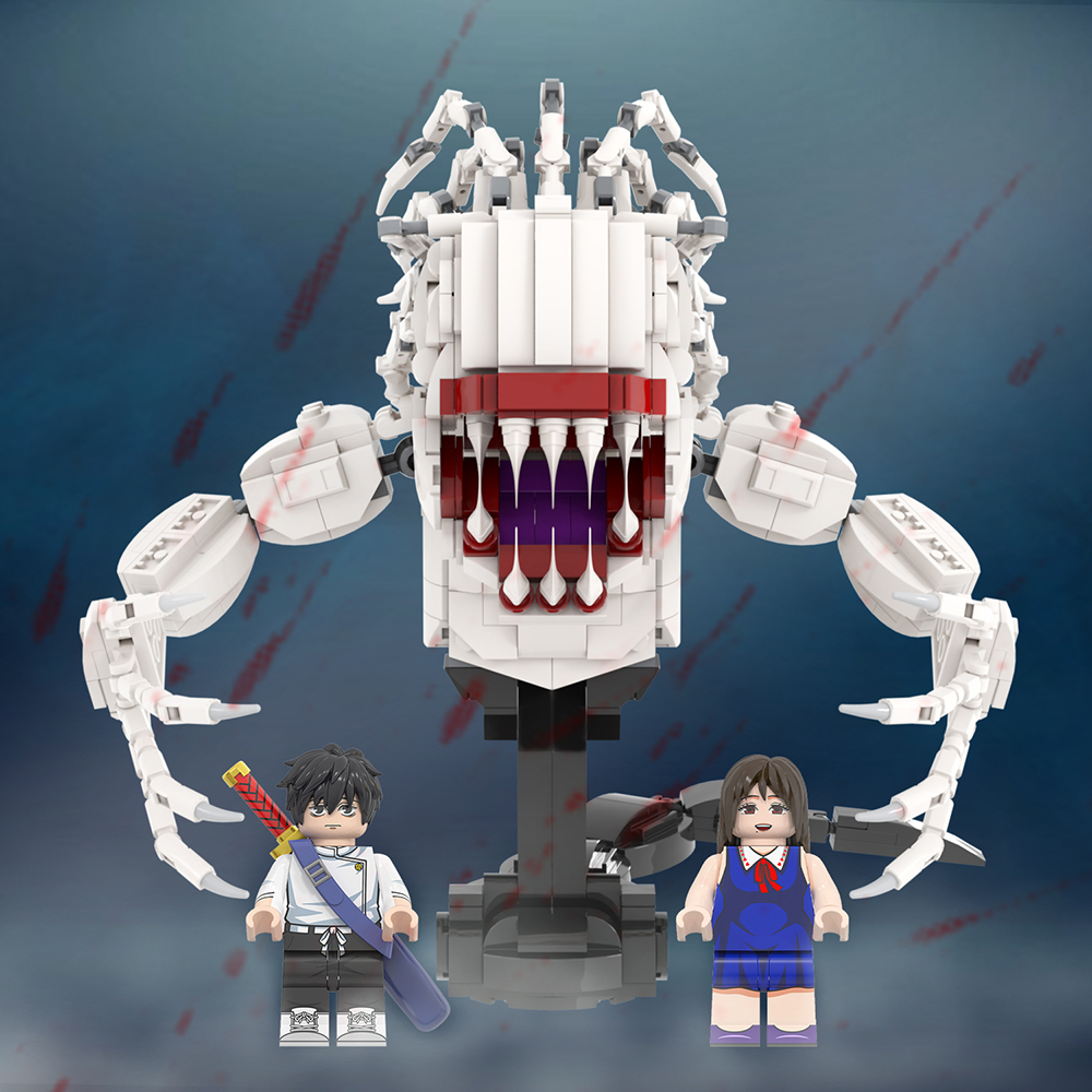 MOC1314 Creativity series Anime Jujutsu Kaisen Rika Orimoto Building ...