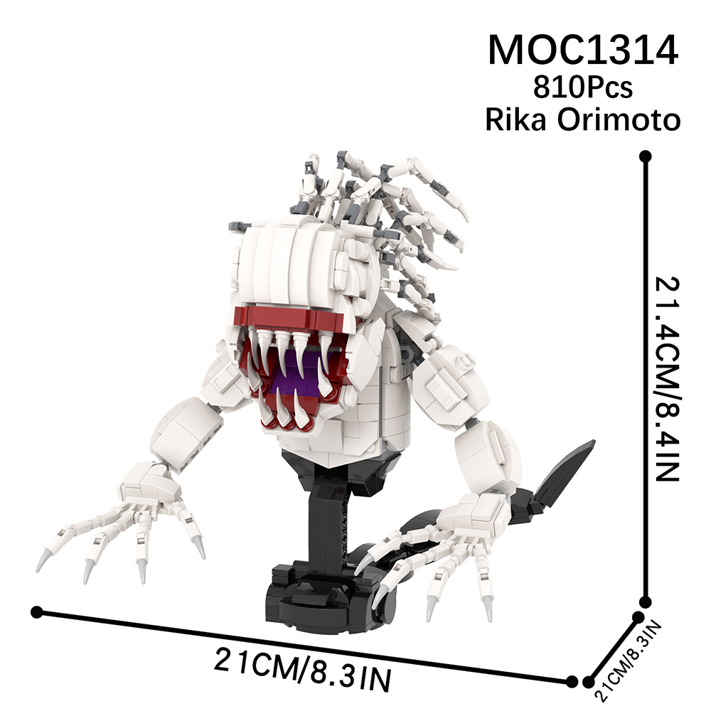 MOC1314 Creativity series Anime Jujutsu Kaisen Rika Orimoto Building ...