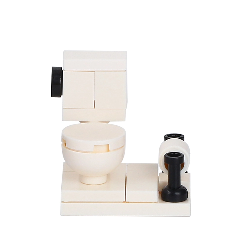 MOC0036 City Home Furniture Series Toilet Accessories Building Blocks ...