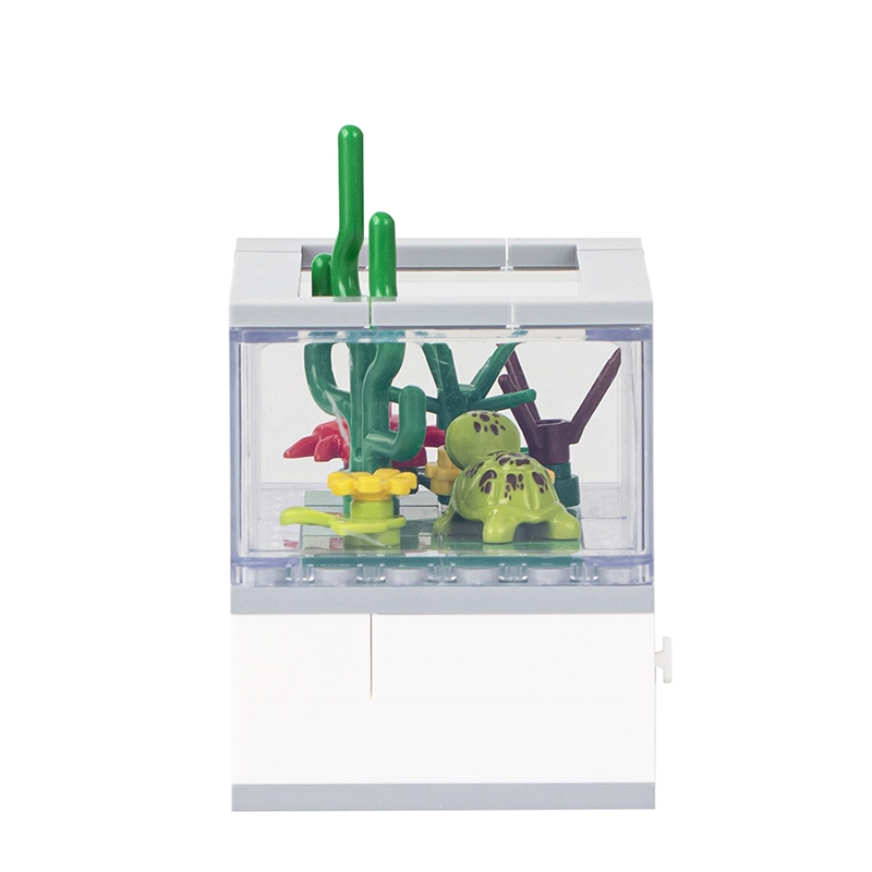 MOC4055 City Series Turtle Ornamental cylinder Building Blocks Bricks ...