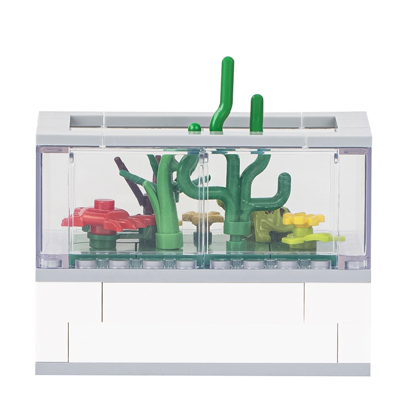 MOC4055 City Series Turtle Ornamental cylinder Building Blocks Bricks ...