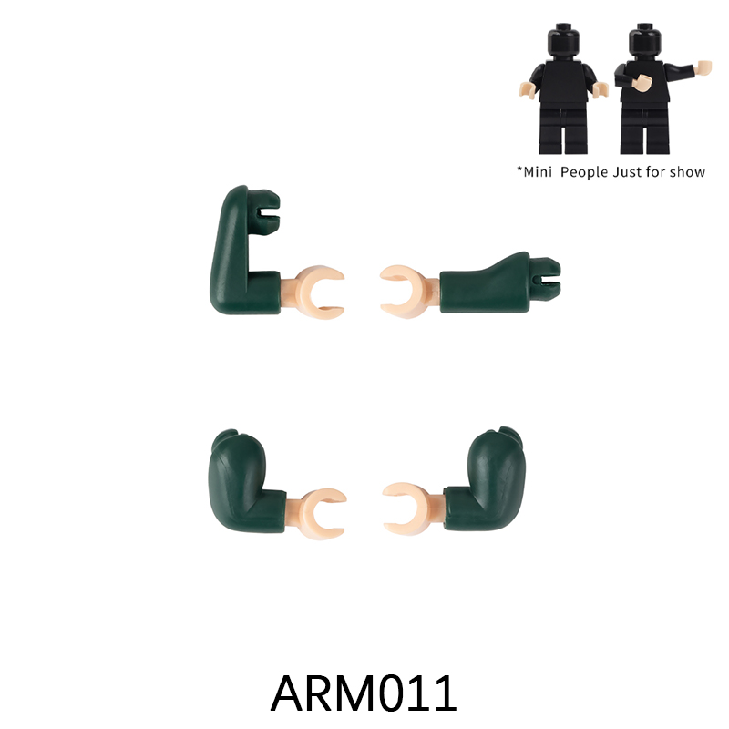 4PCS Set Figure Arms Accessories Compatible Figure Building Blocks Kids ...