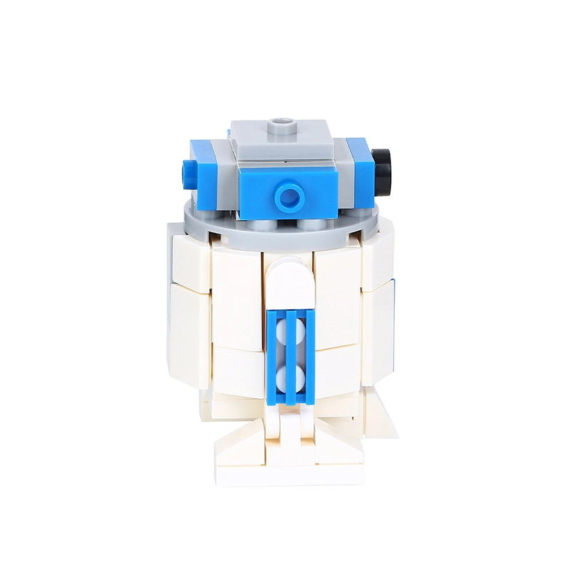 MOC2016 Star Wars Mini R2-D2 Robot DIY Model Educational Toys Building ...