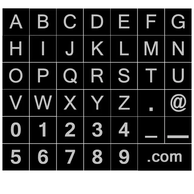 MOC0104 Creativity series letter Building Blocks Bricks Kids Toys for ...