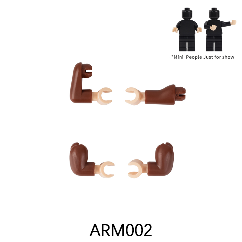 4PCS Set Figure Arms Accessories Compatible Figure Building Blocks Kids ...