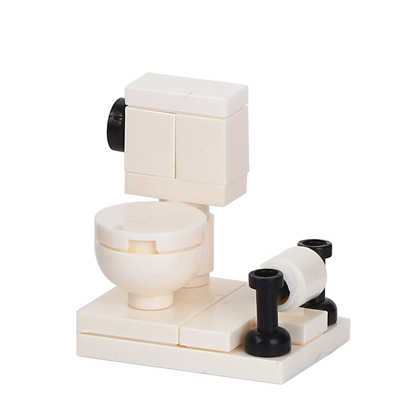 MOC0036 City Home Furniture Series Toilet Accessories Building Blocks ...