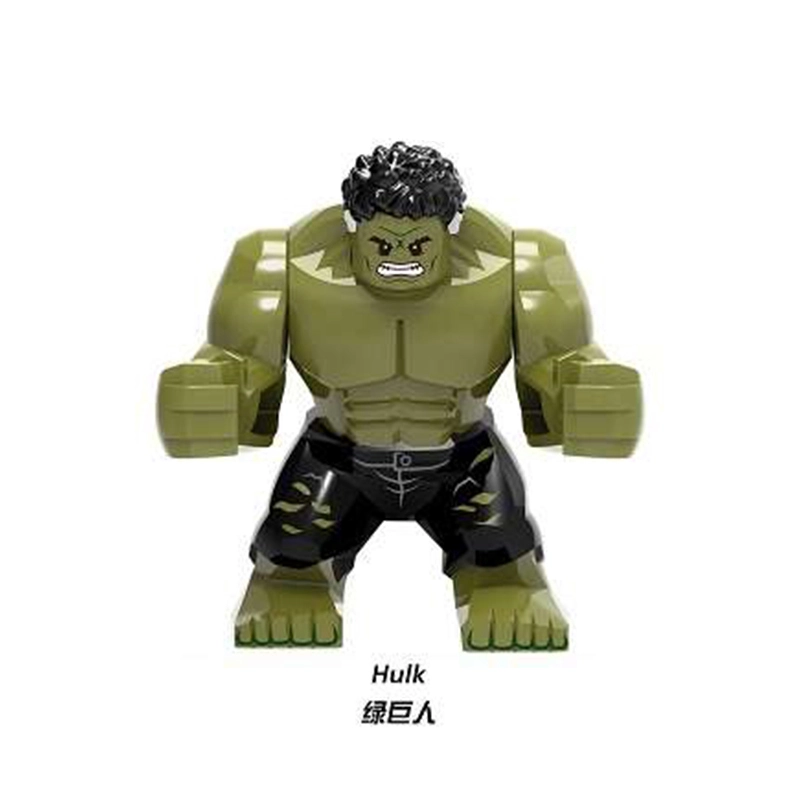 XH887 Super Heroes Hulk Action Figure Marvel Avengers Building Blocks ...