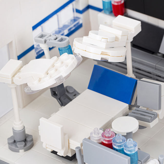 MOC4051 City Series Hospital Building Blocks Bricks Kids Toys for ...