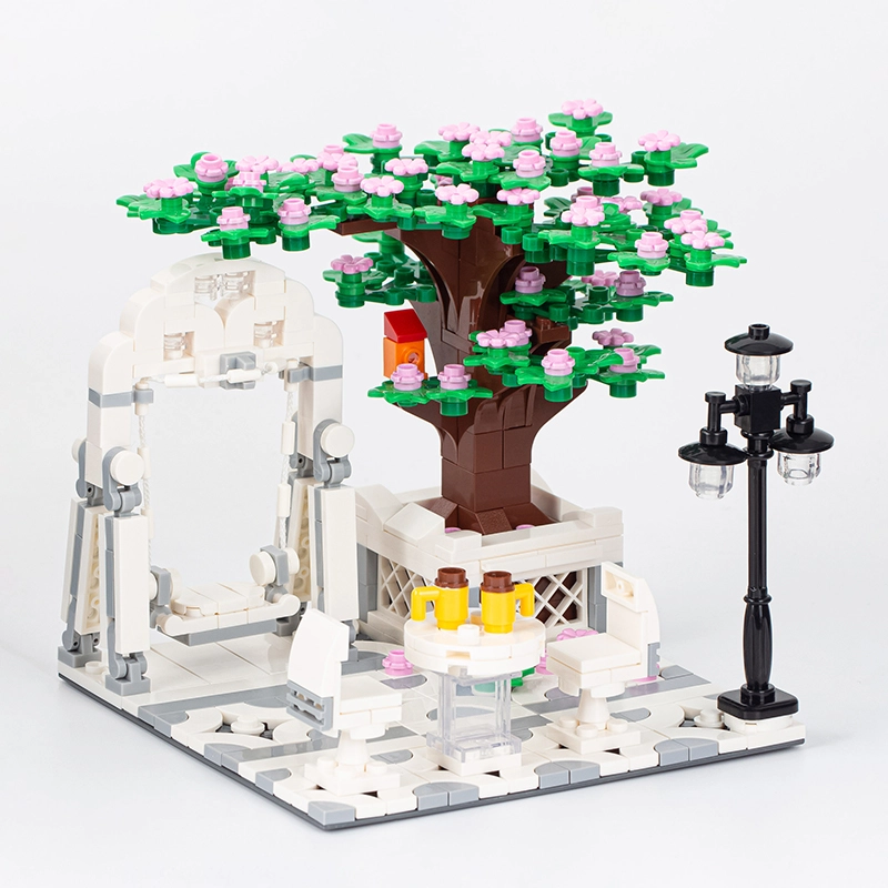 MOC4031 City Series Swing Garden Building Blocks Bricks Kids Toys for ...