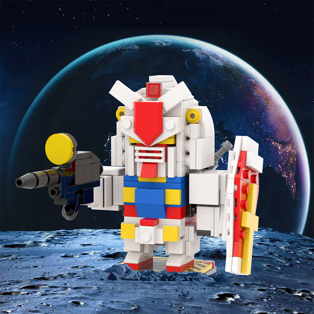 MOC7024 Creativity series GUNDAM Character Model Building Blocks Bricks ...
