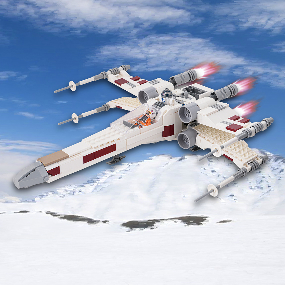 MOC2095 Star Wars X-wing fighter Building Blocks Bricks Kids Toys for ...