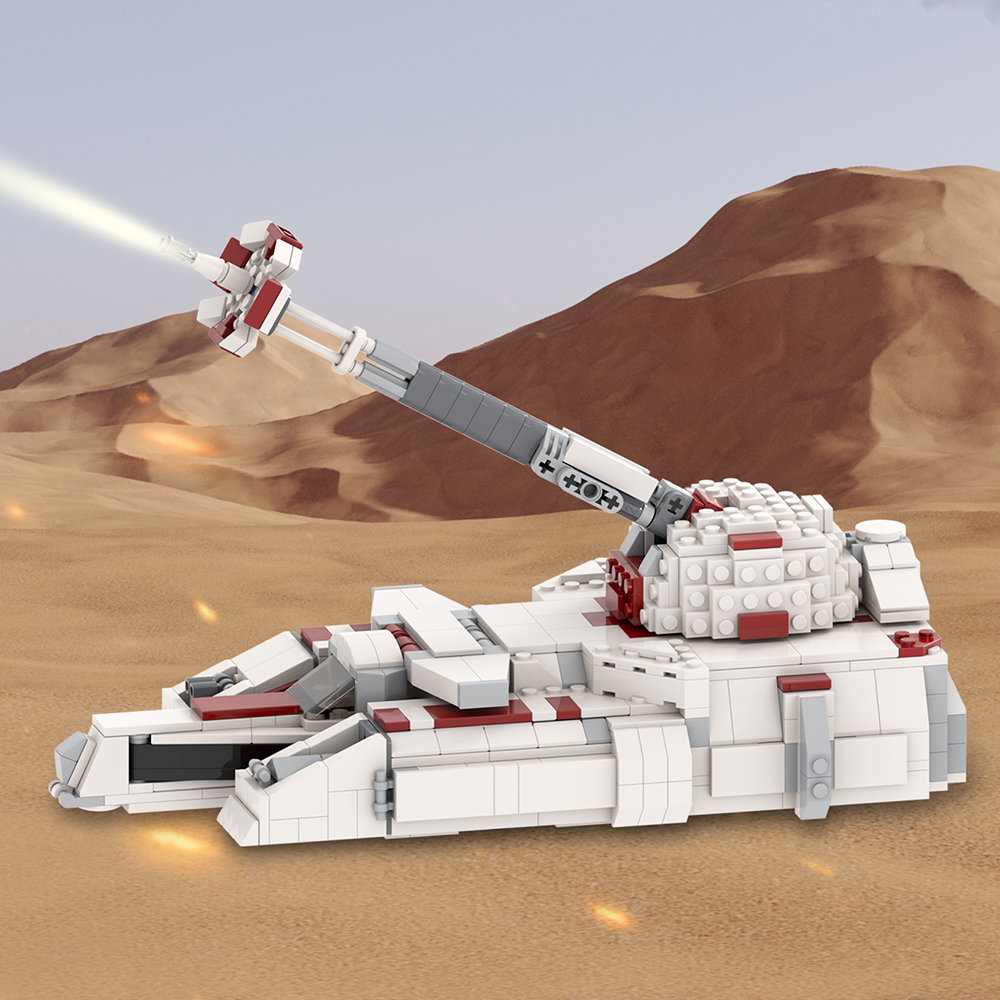 MOC2113 Star Wars serie RX-200 Falchion-class assault tank Building ...