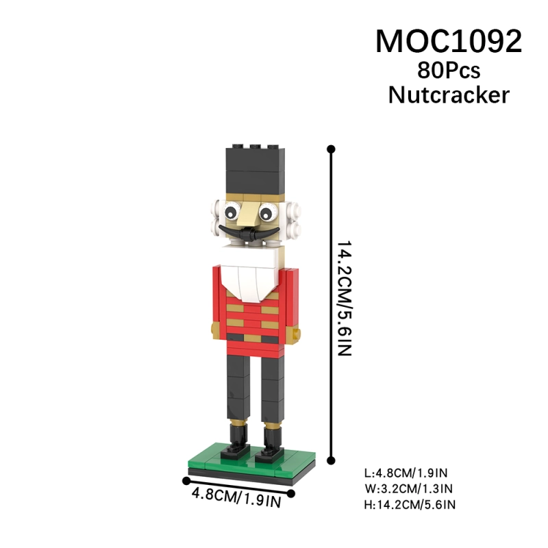 MOC1092 Creativity series Nutcracker Building Blocks Bricks Kids Toys ...