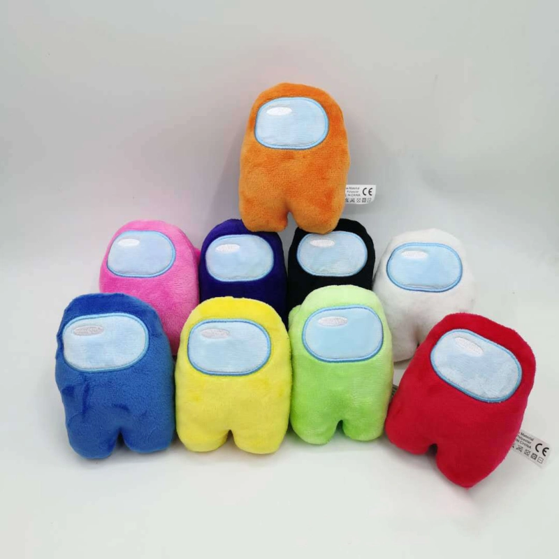 Among Us Plush Toys Game Series Kawaii Stuffed Doll Cute Red Small ...