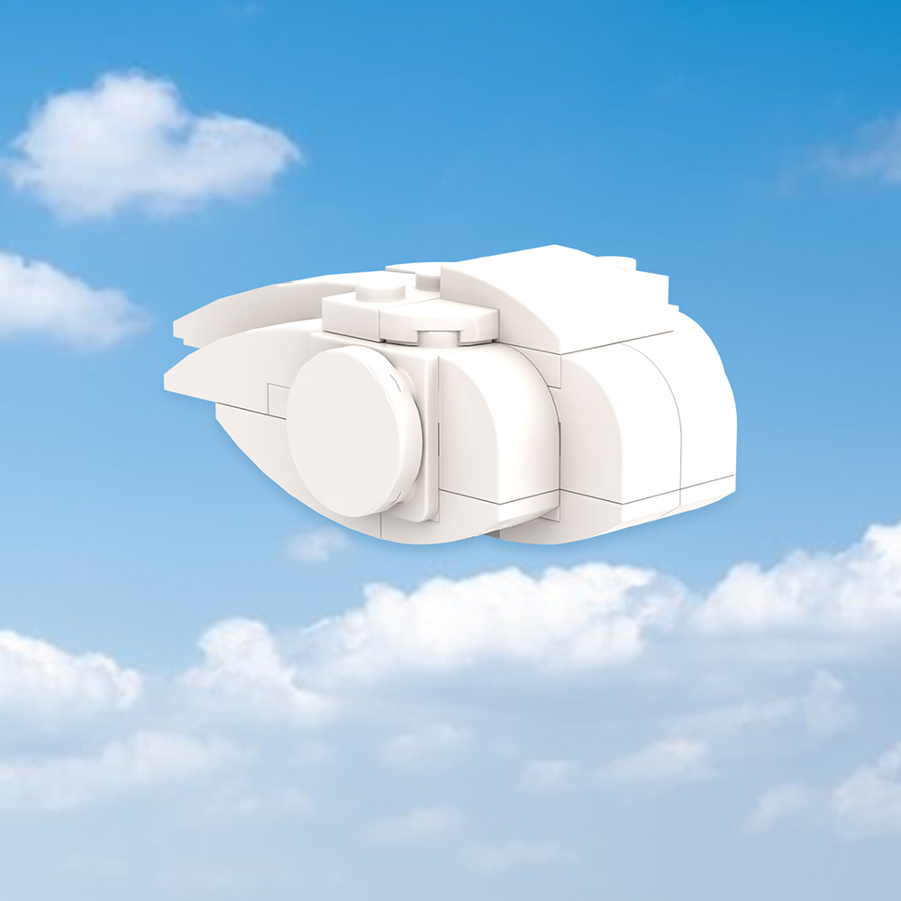 MOC1101 Creativity series cloud Building Blocks Bricks Kids Toys for ...