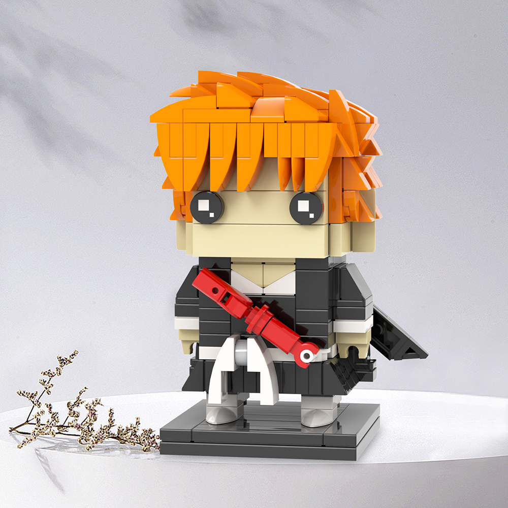 MOC1189 Creativity series BLEACH Anime Kurosaki Ichigo Action Figure ...