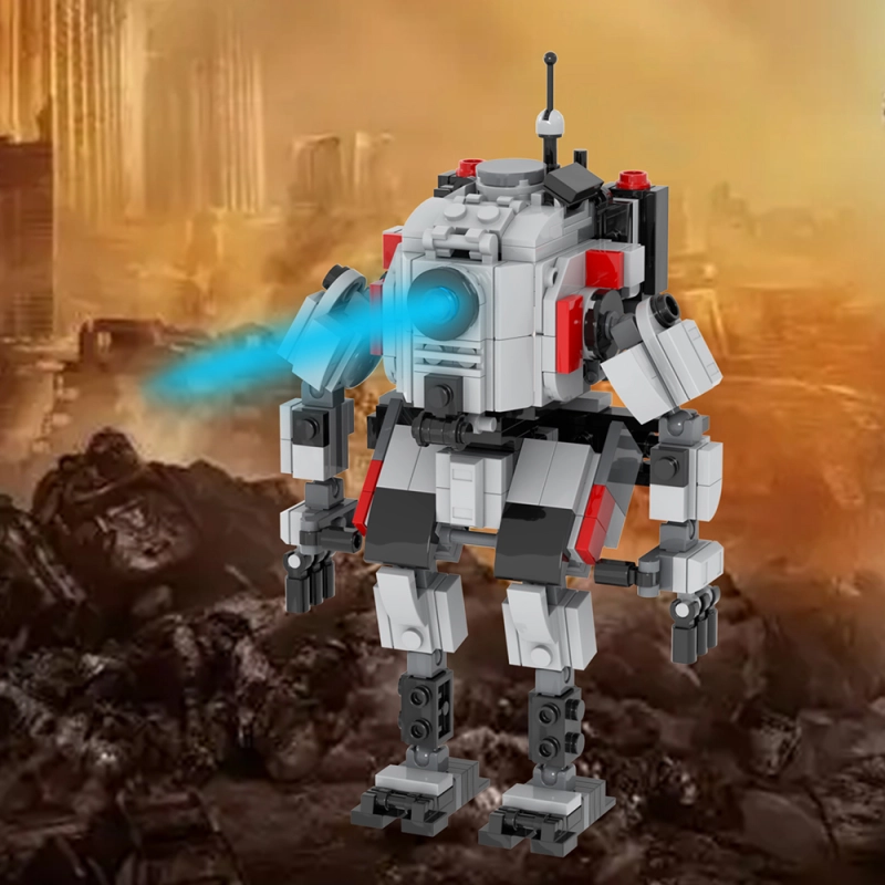 MOC1138 Creativity series Polaris mecha Building Blocks Bricks Kids ...