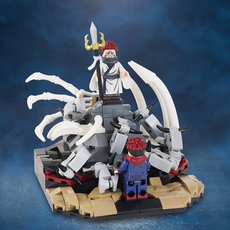 MOC1341 Creativity series Anime Jujutsu Kaisen Ryomen Sukuna Domain ...