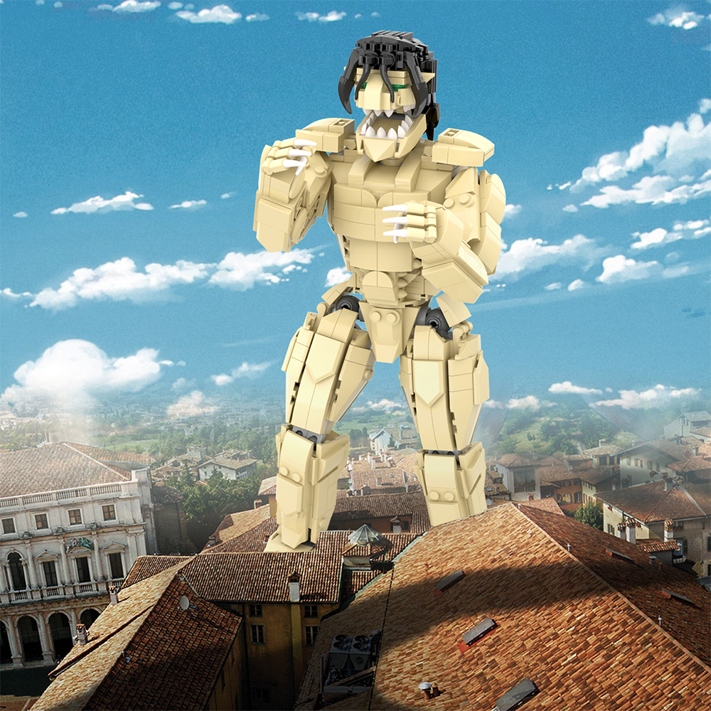 MOC1244 Creativity series Attack on Titan Model Building Blocks Bricks ...