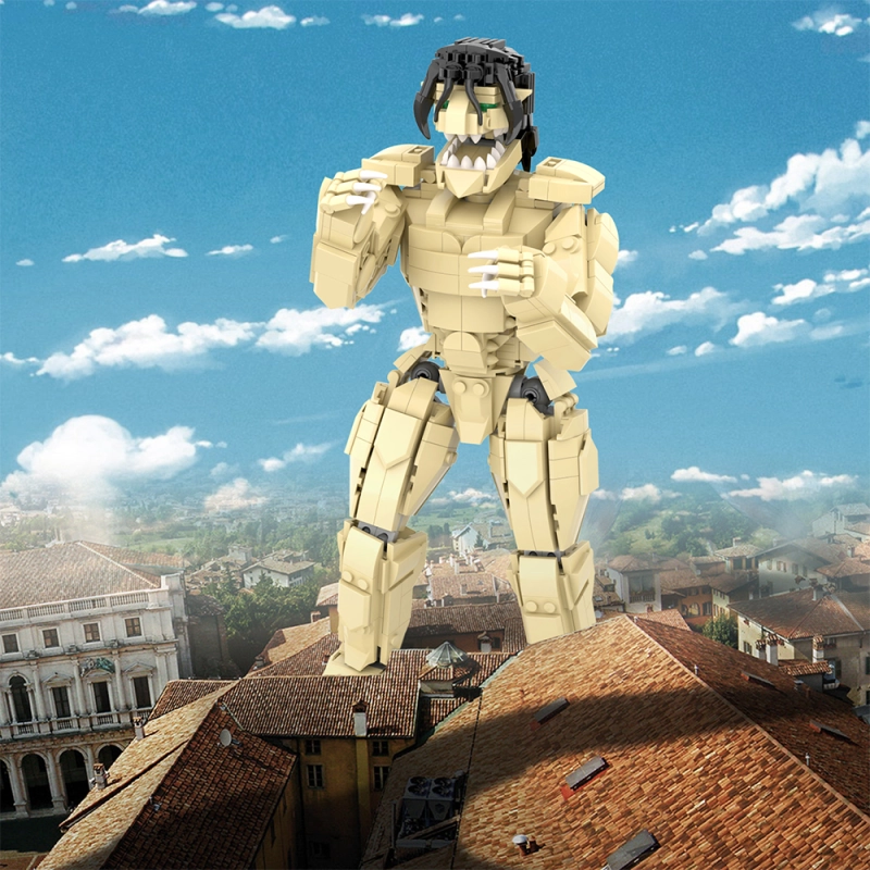 MOC1244 Creativity series Attack on Titan Model Building Blocks Bricks ...