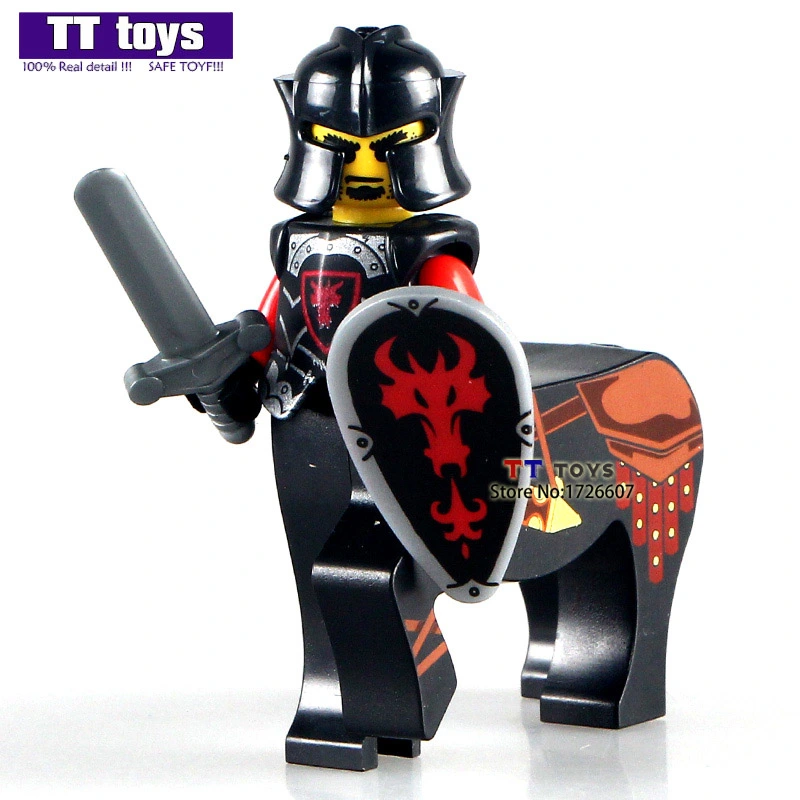 AX8801 Medieval Knight Action Figures Birthday Gifts Building Blocks ...