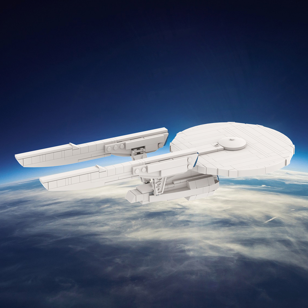 MOC1126 USS Enterprise (NcC-1701-J) Building Blocks Bricks Kids Toys ...