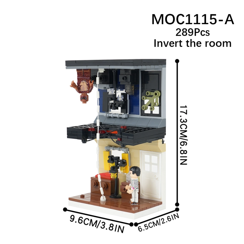MOC1115 Creativity series Stranger Things Upside Down Scene Building ...