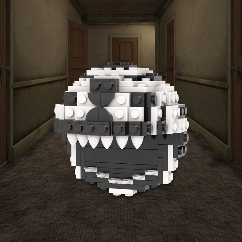 MOC1160 Creativity series Horror Game Character Black ball Monster ...