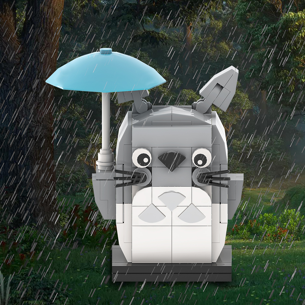 MOC1062 Cartoon Series Anime MY NEIGHBOUR TOTORO Building Blocks Bricks ...