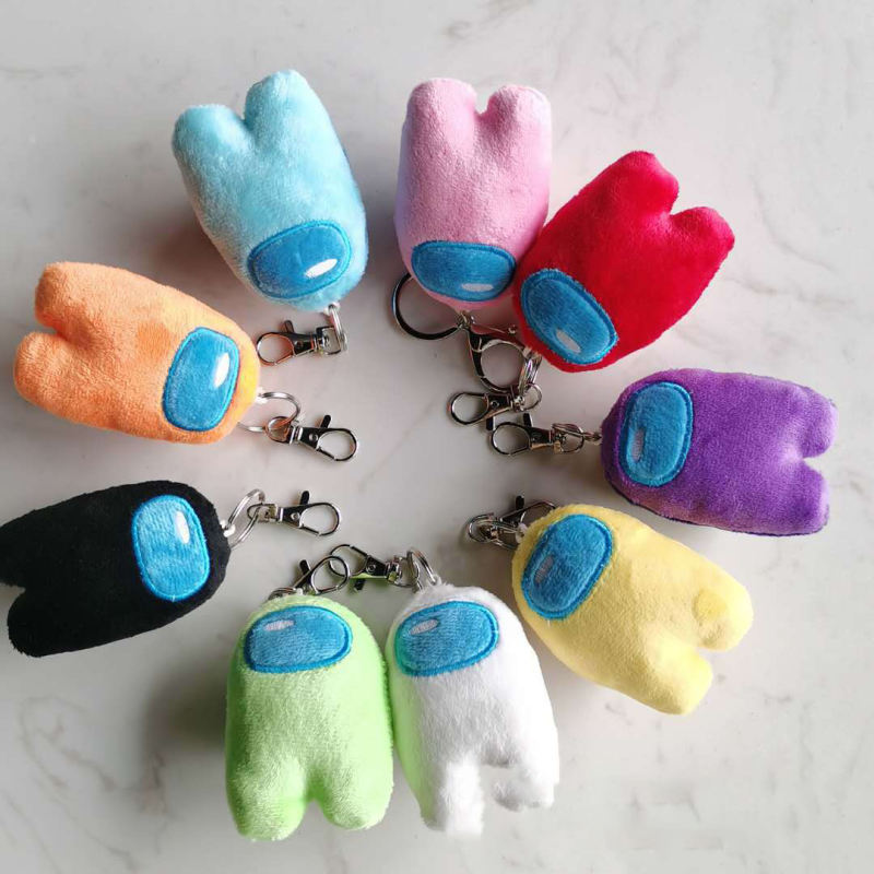 Among Us Plush Toys Game Series Kawaii Stuffed Doll Cute Red Small ...