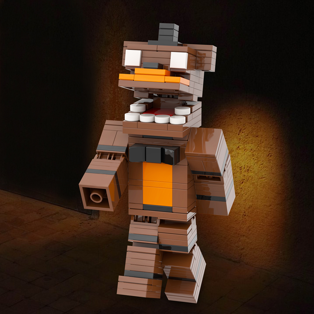 MOC1266 Creativity series Five Nights at Freddy's Game Freddy Character ...