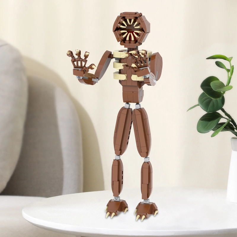 MOC1144 Creativity series Rainbow friend brown friend Building Blocks ...