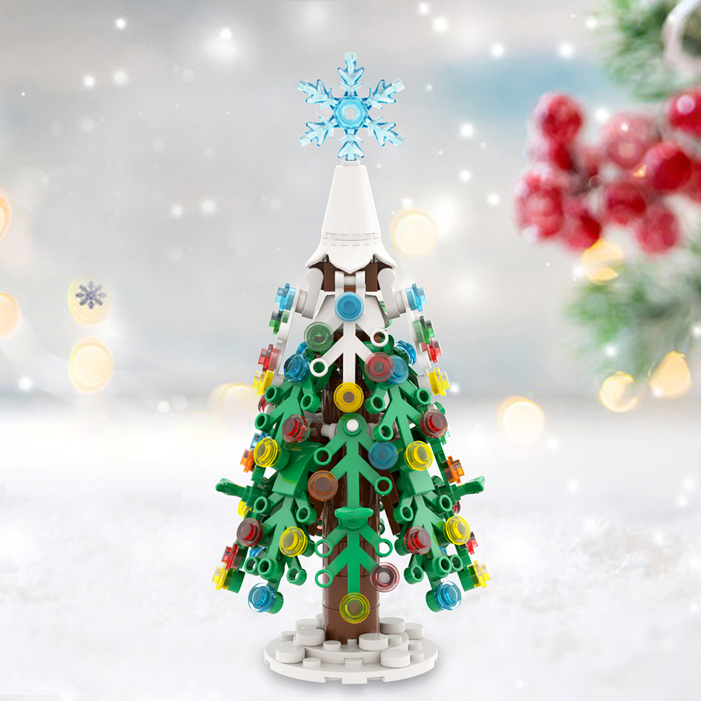 MOC4105 city series Christmas tree Building Blocks Bricks Kids Toys for ...