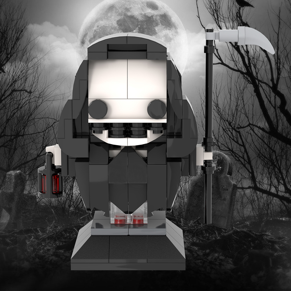 MOC1074 Creativity series Halloween Grim Reaper Building Blocks Bricks Kids Toys for Children ...
