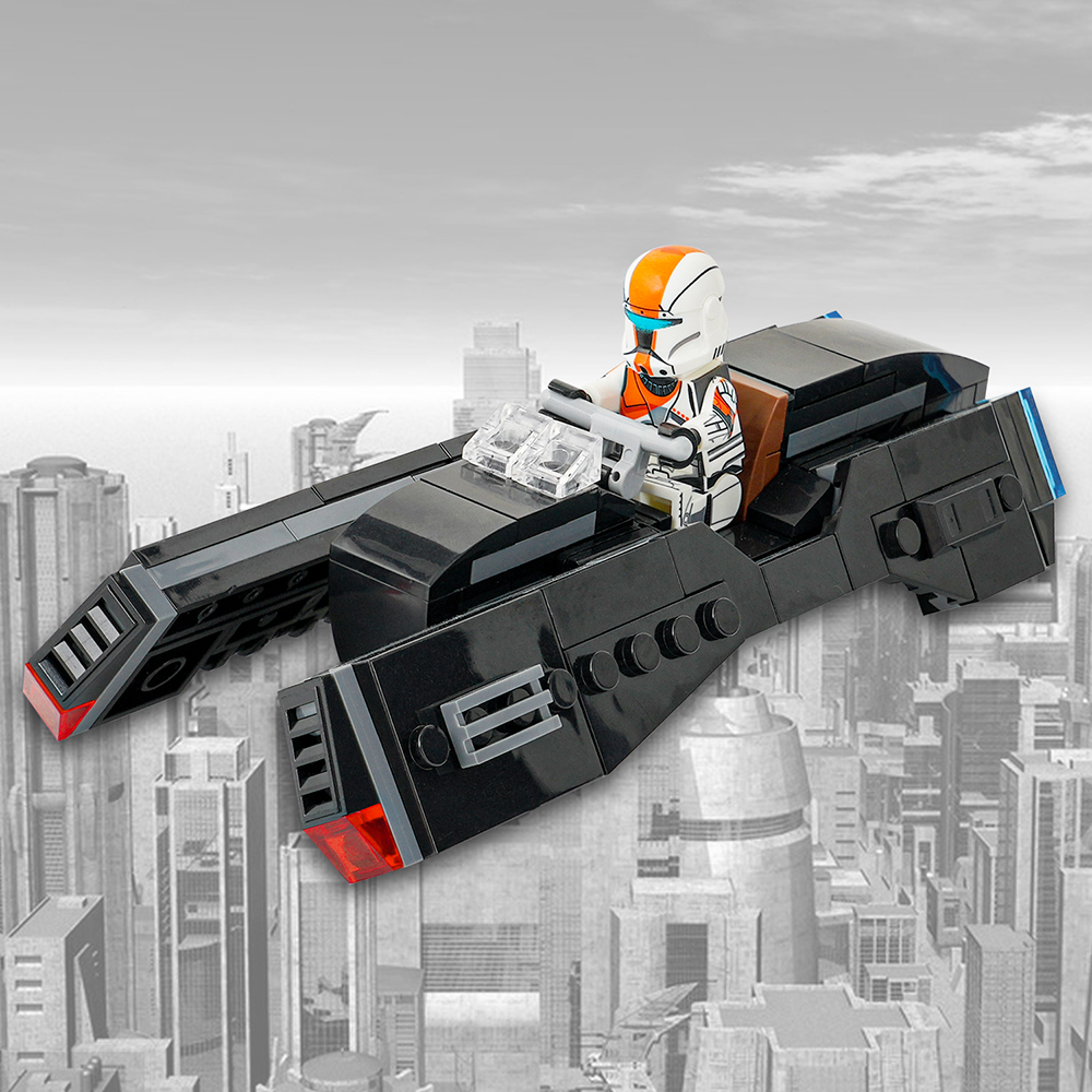 MOC2080 Star Wars Series Luxury speeder Building Blocks Bricks Kids ...