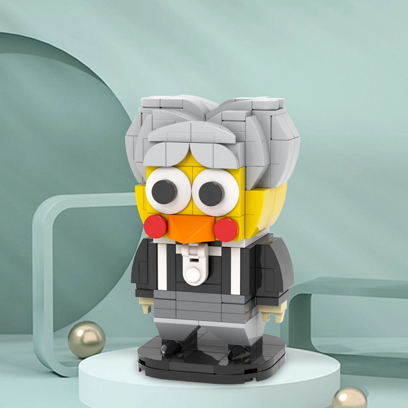 MOC7010 Creativity series Celebrity Cartoon Kun Action Figure Model ...