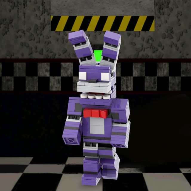 MOC1269 Creativity series Five Nights at Freddy's Game Bonnie Character ...