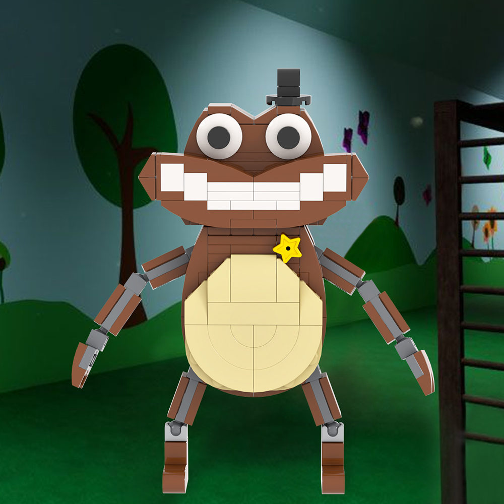 MOC1286 Creativity series Horror Game Garten of BanBan Sheriff Toadster ...