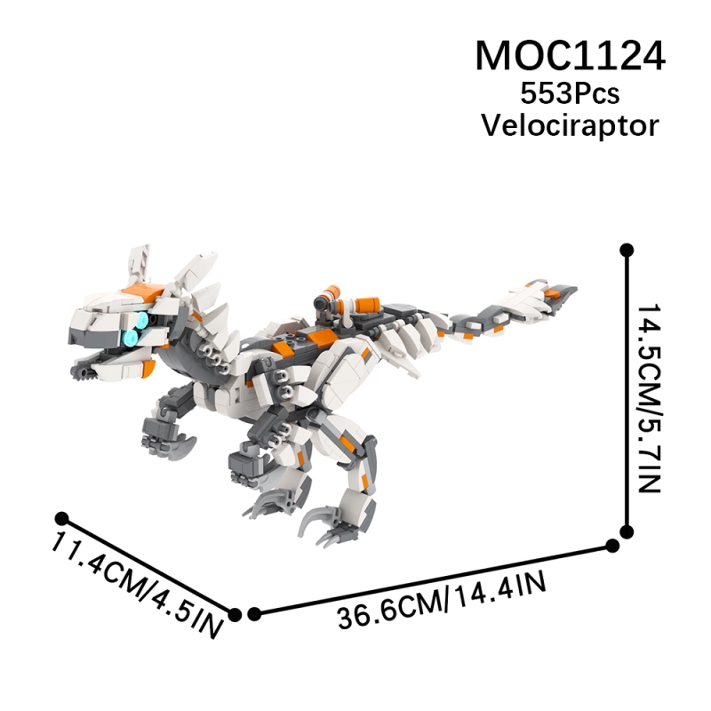 MOC1124 Creativity series Horizon Zero Dawn Velociraptor Building ...