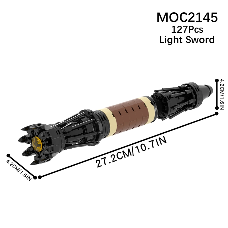 MOC2145 Star Wars Movie series Rey Lightsaber Building Blocks Bricks ...