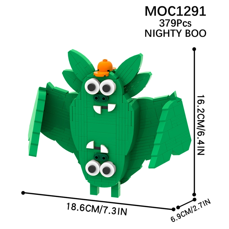 MOC1291 Creativity series Horror Game Garten of BanBan NIGHTY BOO ...